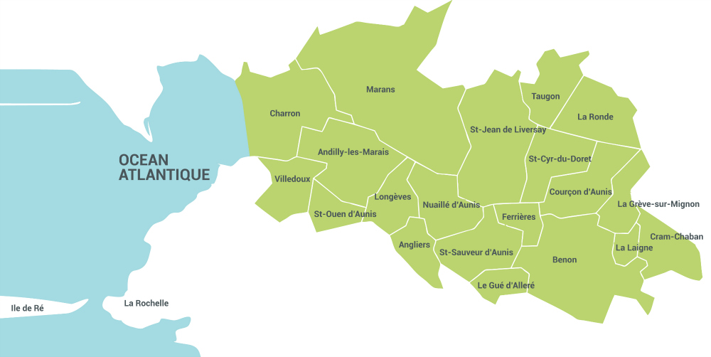 Le territoire - AUNIS ATLANTIQUE